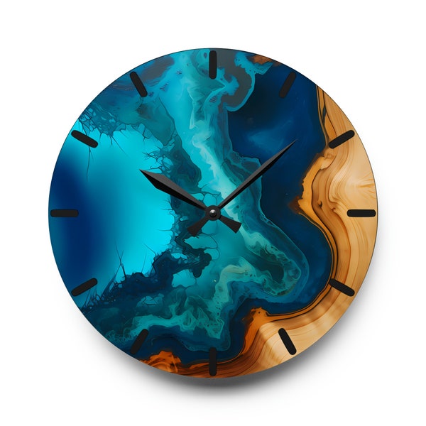 Unique Wall Clock - Etsy