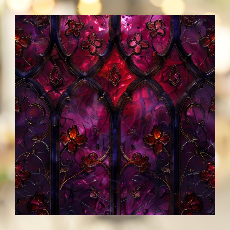 Gothic Window Film - Etsy