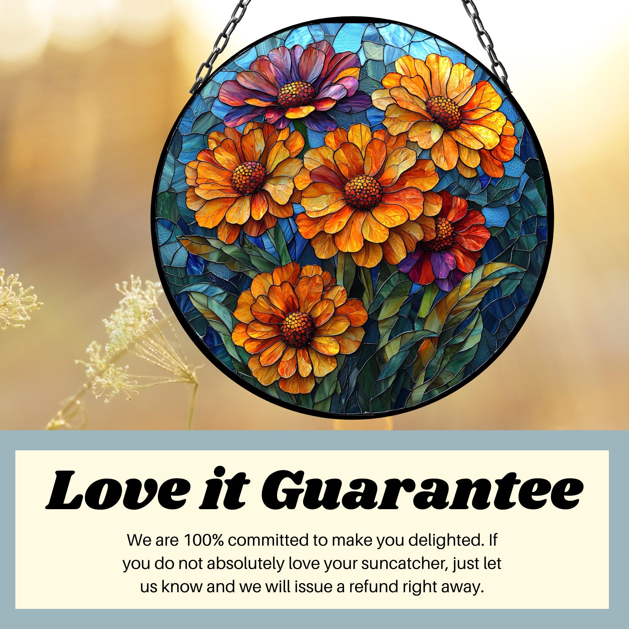 Marigold October Birthflower Suncatcher Birthmonth Birth Month Flower ...