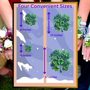 Shamrock Collection of Shamrocks Stained Glass Window Cling to ...