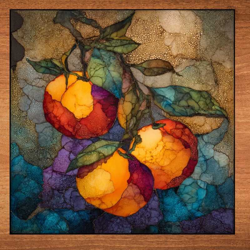 Decorative Fruit Tiles - Etsy