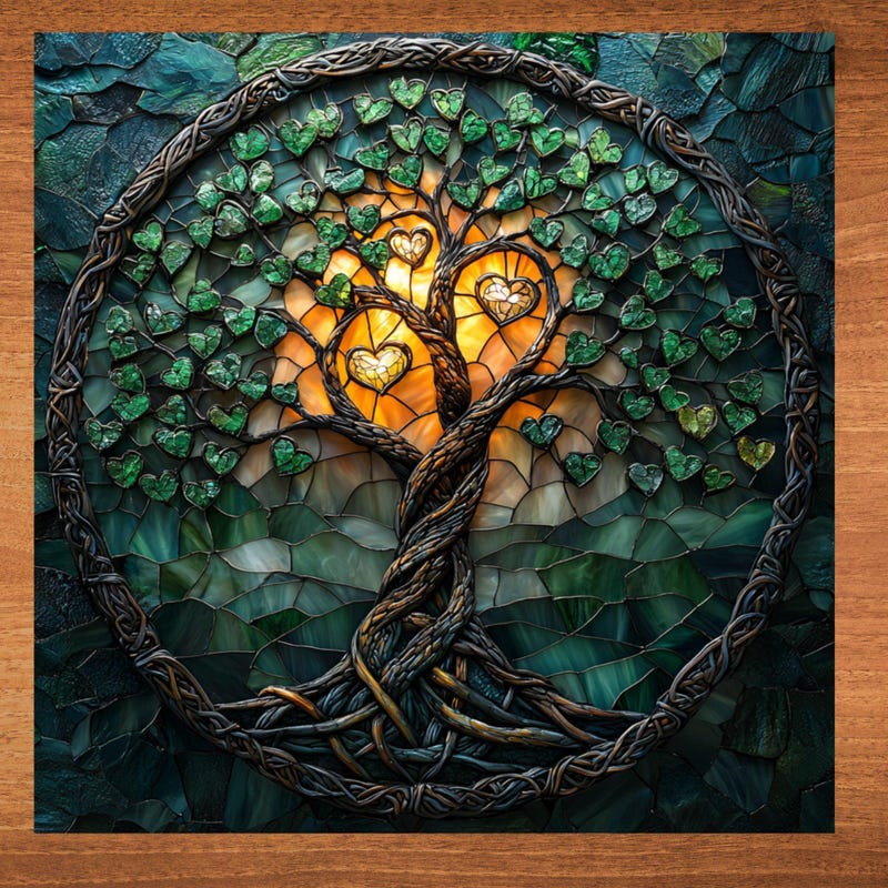 Tree of Life Tile - Etsy