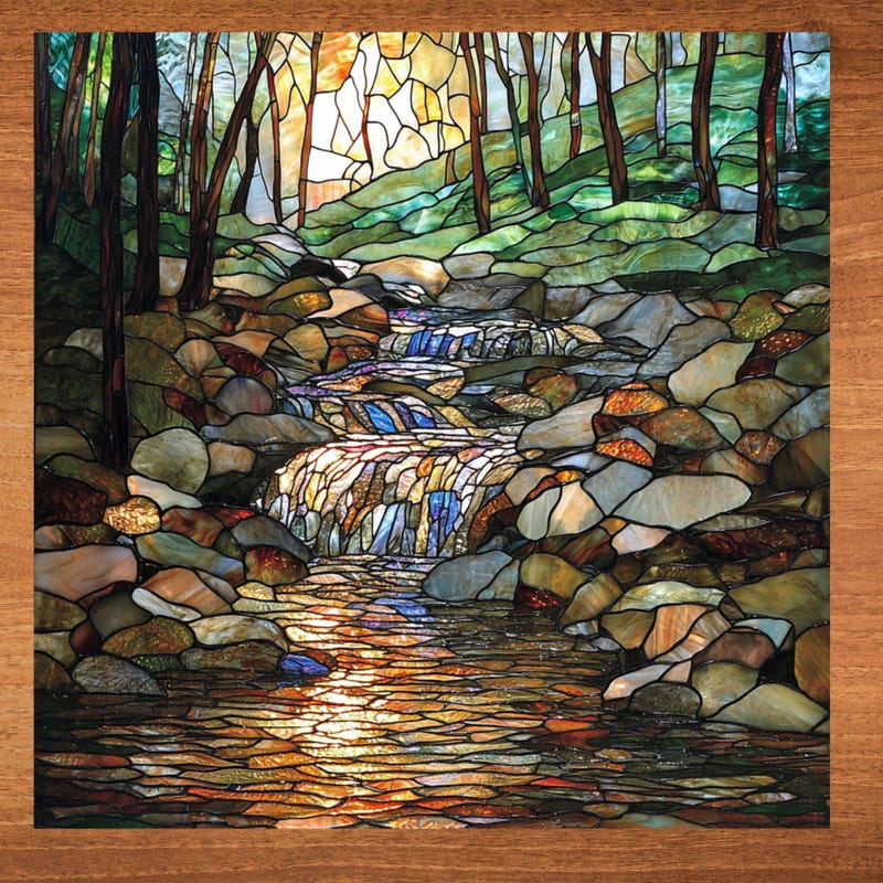 Babbling Brook Wall Art - Etsy