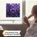 Amethyst Smoke Stained Glass Window Cling Gothic Decor Sticker Decal ...