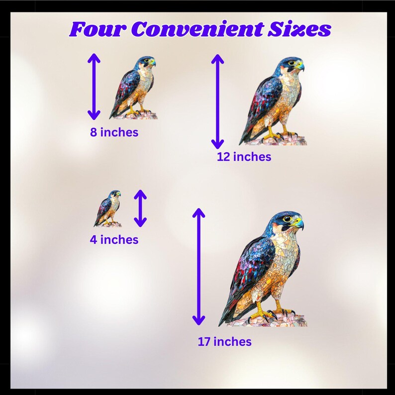 Peregrine Falcon Window Cling Sticker Decal Window Film Gift for Bird ...