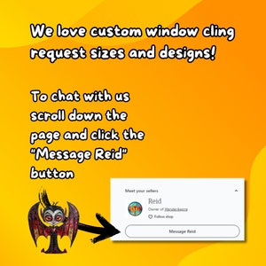 Dracula Vampire Halloween Stained Glass Look Window Cling Decal Sticker ...