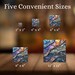 Abalone Stone Ceramic Art Tile Decor for Kitchen Bedroom Bookshelf Book ...