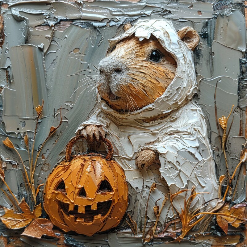 Capybara Halloween - Etsy