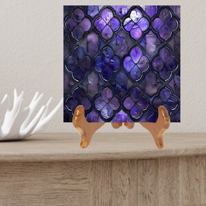 Emperors Robe Ceramic Tile Wall Art Decorative Tile Unique Home Decor ...