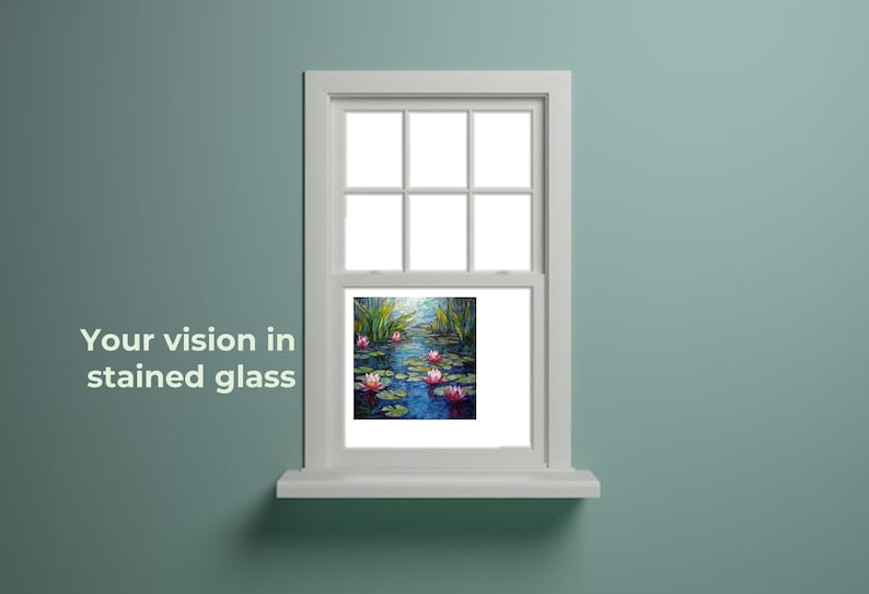 Red Fox Panda Stained Glass Window Cling Fox Panda Faux - Etsy