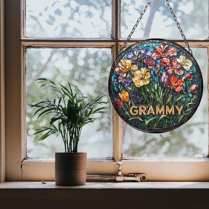 Grammys Garden Glass - Etsy