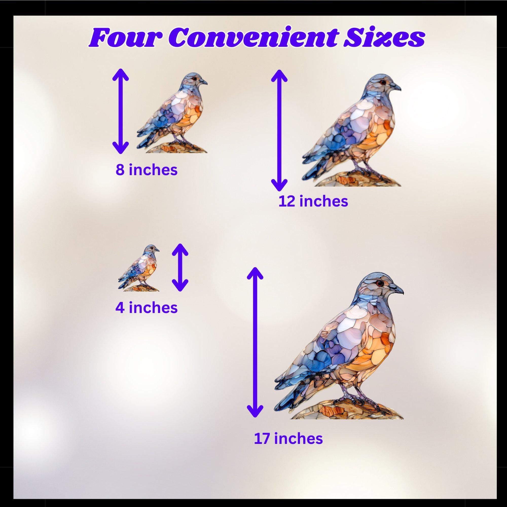 Mourning Dove Window Cling Sticker Decal Window Film Gift for Bird ...