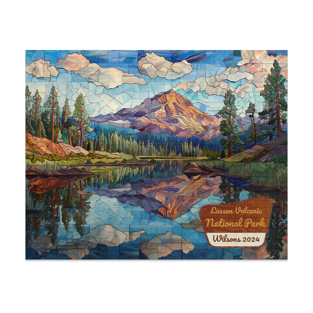 Lassen Volcanic National Park Jigsaw Puzzle Personalized Message ...