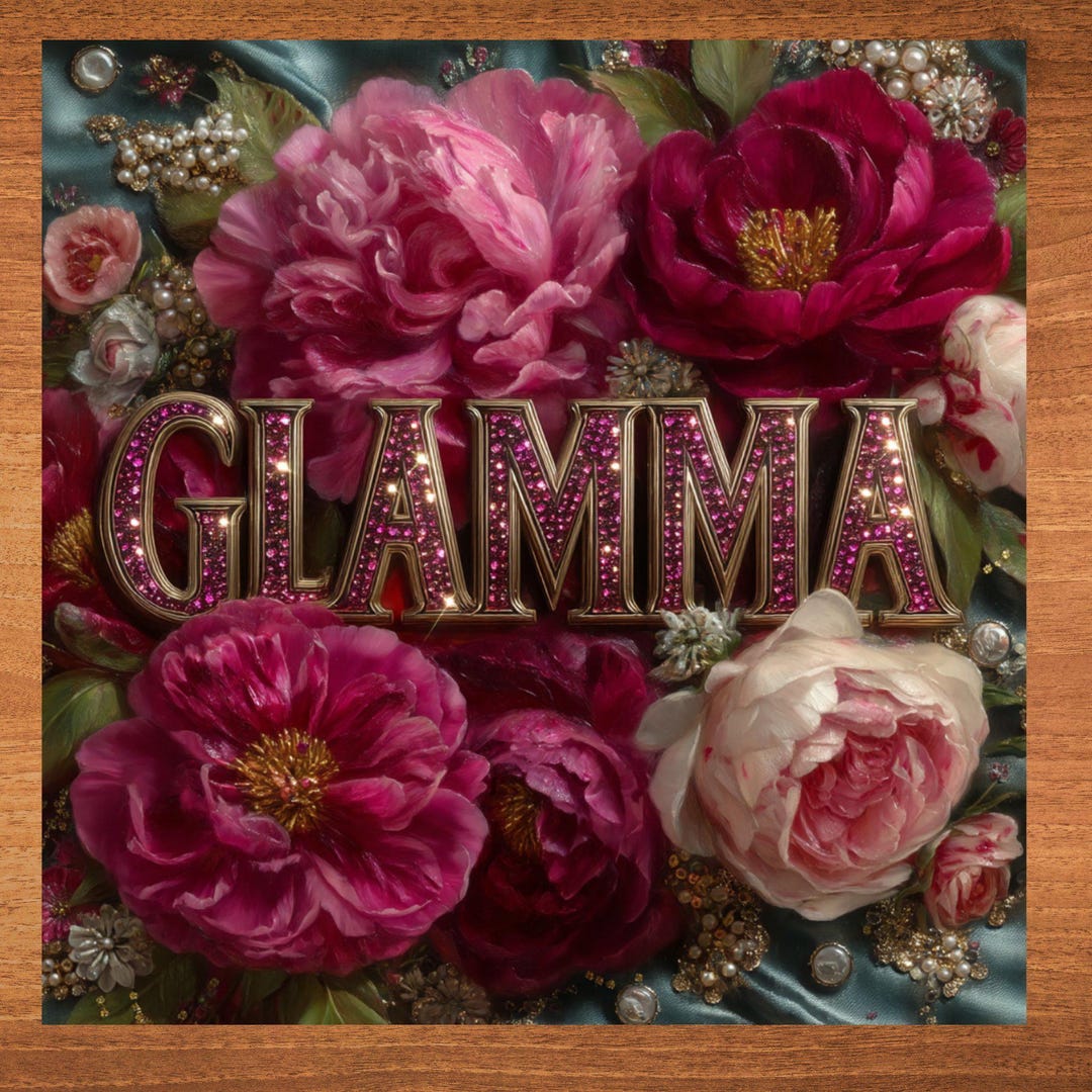 Glamma Gift Grandma Gift Personalized With Grandmother's Pet Name Gift ...