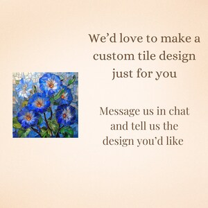 Morning Glory September Stained Glass Look Art on Glossy Ceramic Tile ...