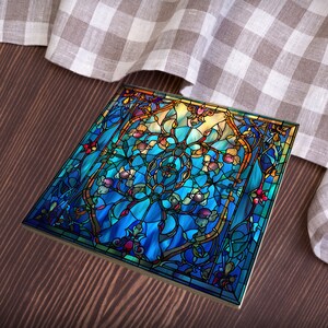 Victorian Window Ceramic Tile Wall Art Decorative Tile Unique Home ...