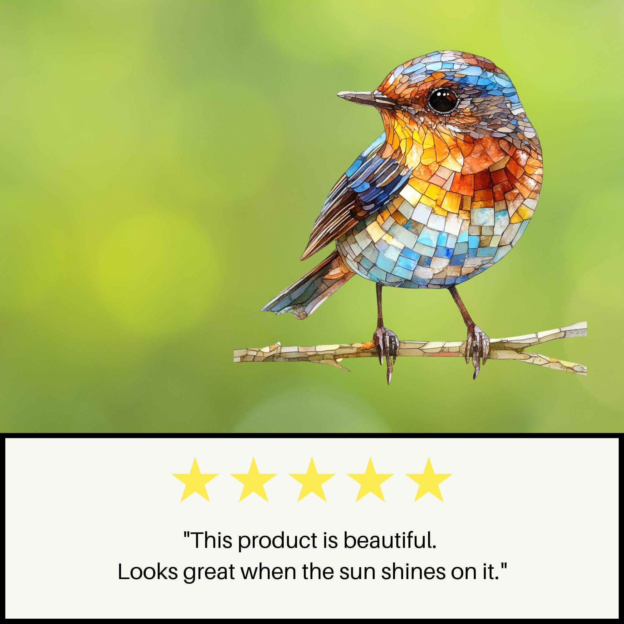 House Wren Window Cling Sticker Decal Window Film Gift for Bird Lovers ...