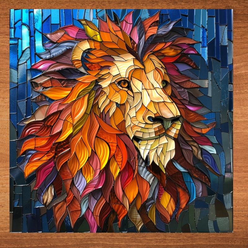 Ceramic Lion - Etsy