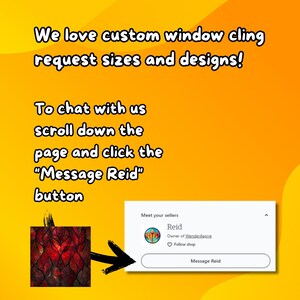 Cardinal Red Stained Glass Window Cling Gothic Decor Sticker Decal ...
