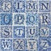 K Letter Monogram Ceramic Art Tile Grandmillennial Style Decor Home Art ...