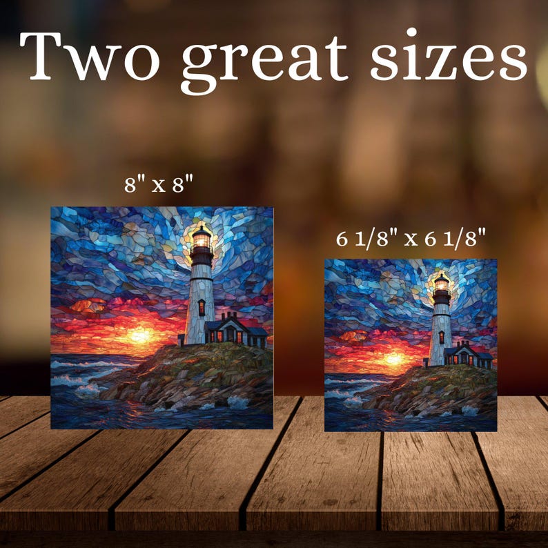 Bodie Island Lighthouse Ceramic Art Tile Decor for Kitchen Bedroom ...