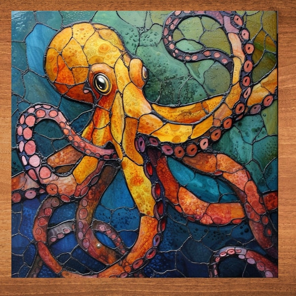Octopus Mirror - Etsy