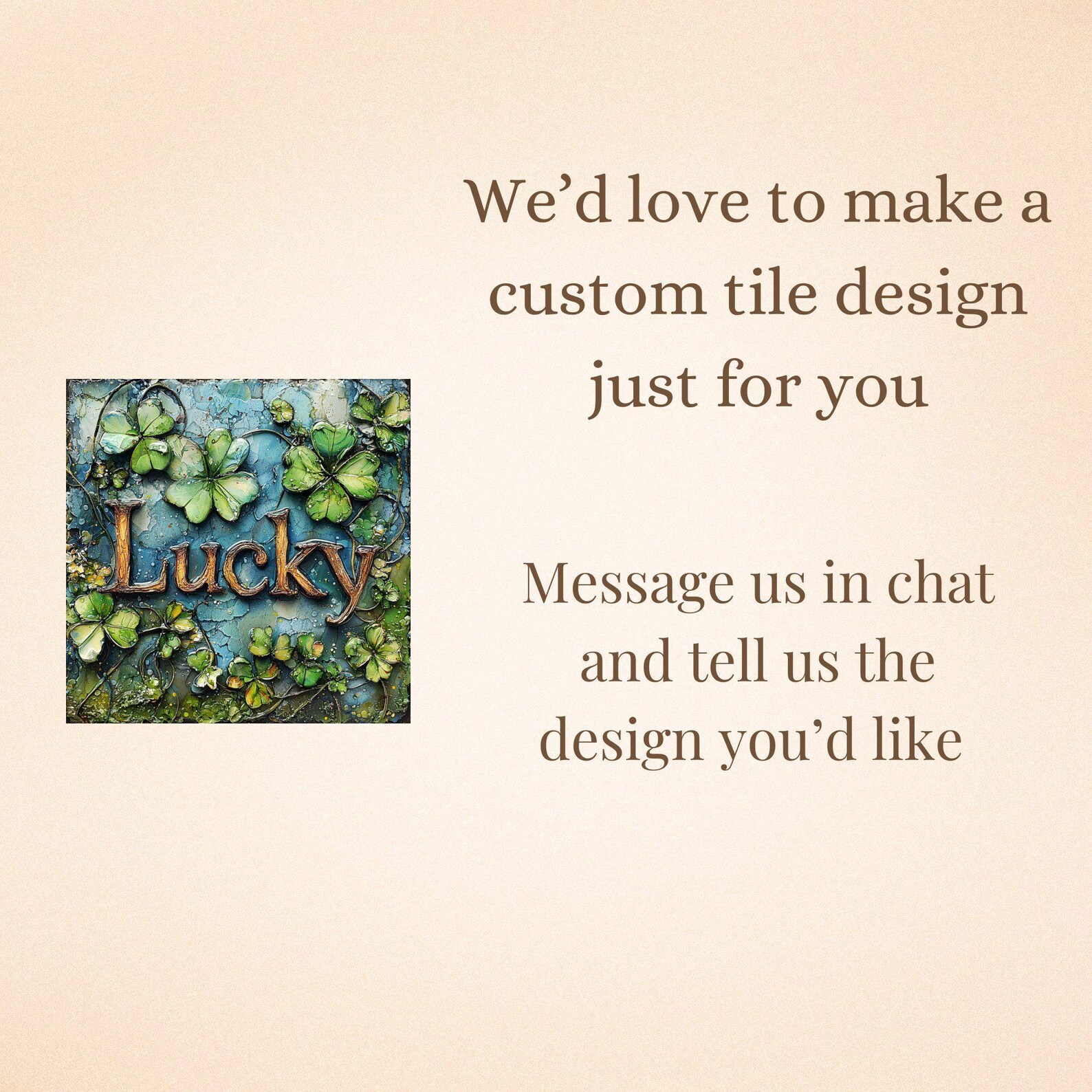 Luck of the Irish Ceramic Art Tile Artful Bookshelf Book Nook Wall ...