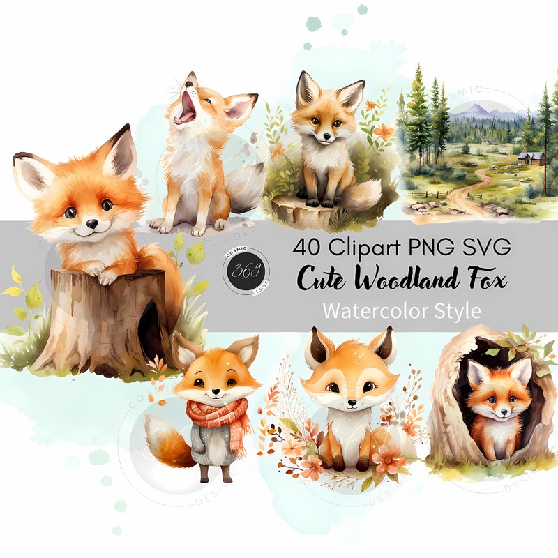 Fox Png - Etsy