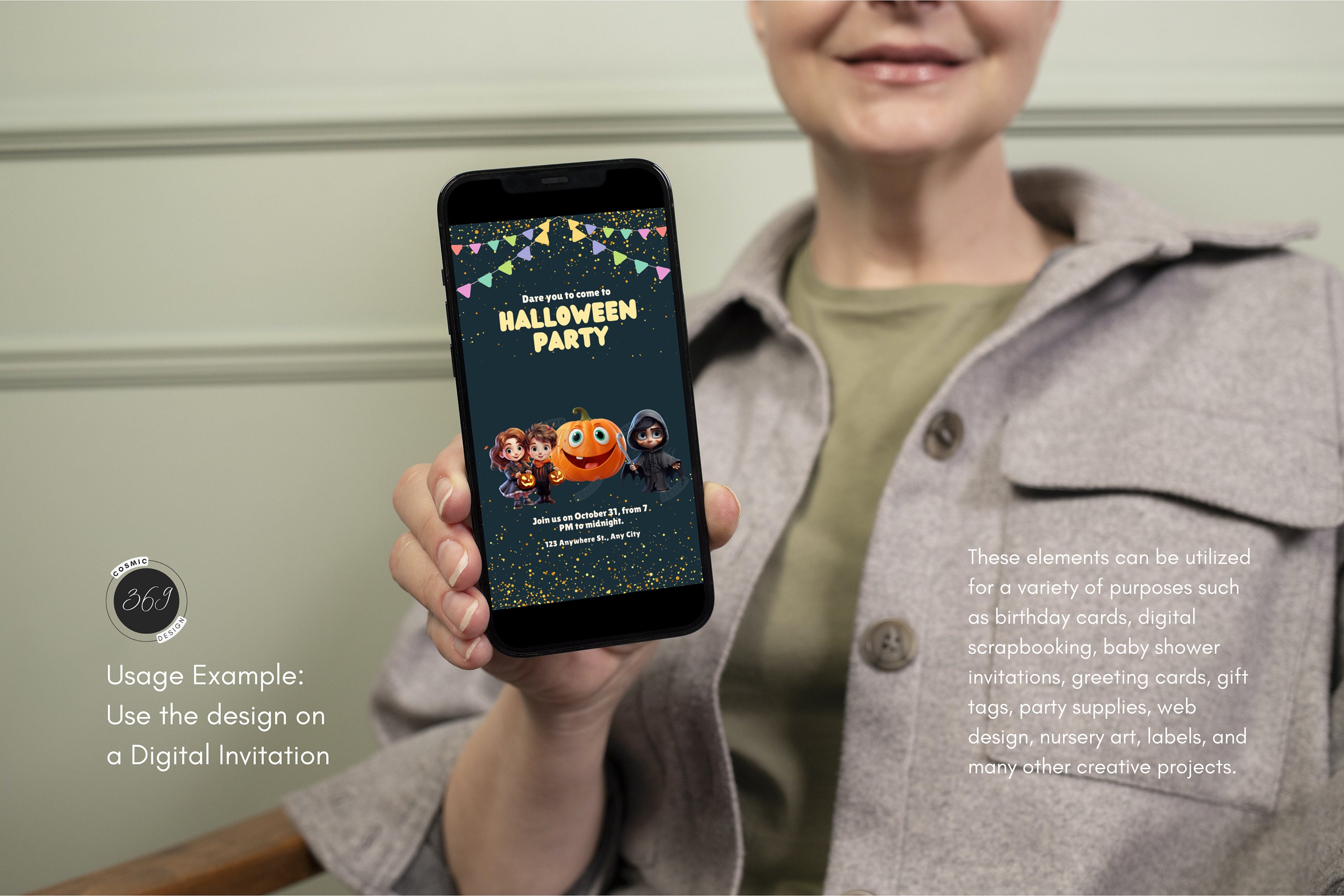 Halloween Clipart Bundle PNG SVG for Commercial Use and Personal Use ...