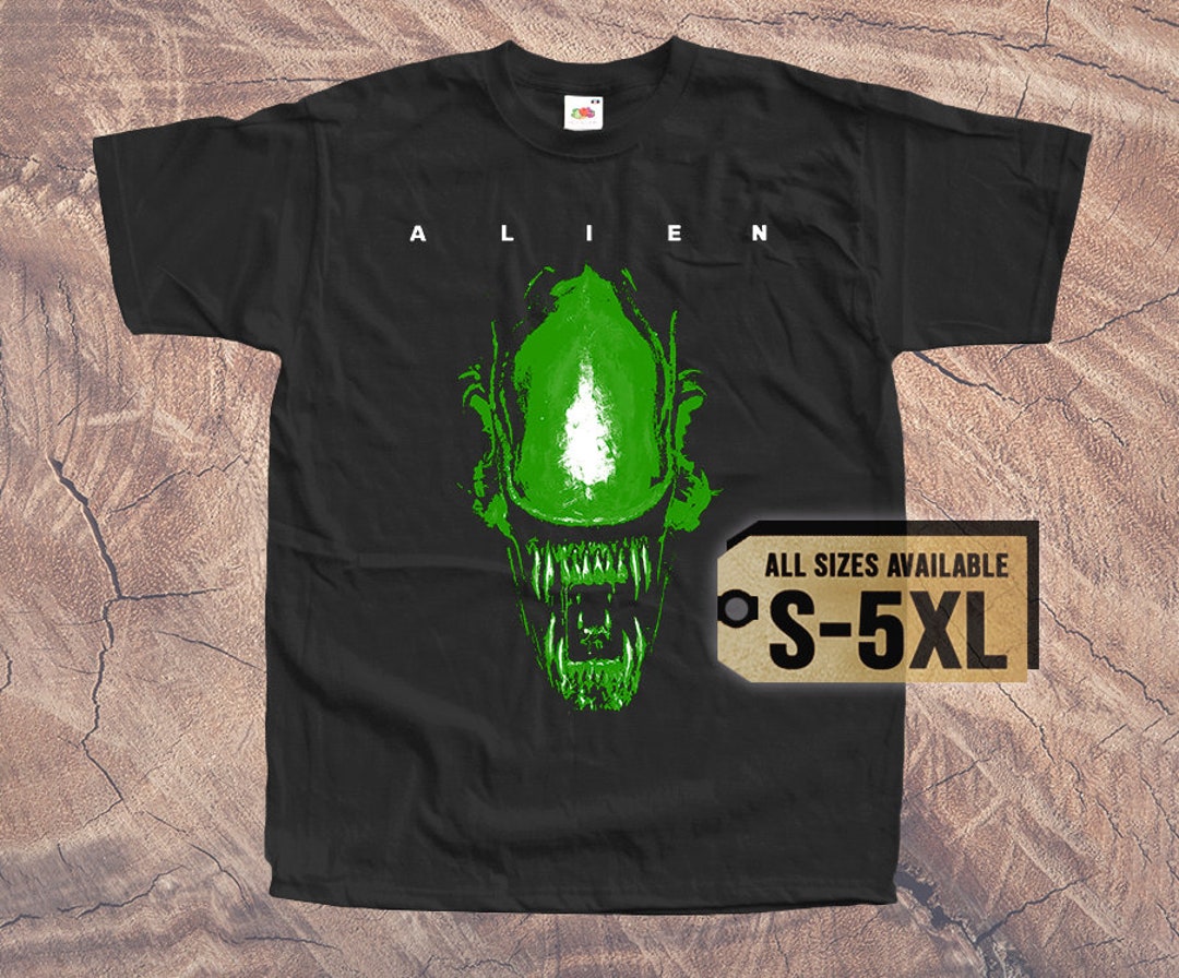ALIEN V3 80s T SHIRT Tee Vintage Poster BLACK All Sizes S-5XL - Etsy