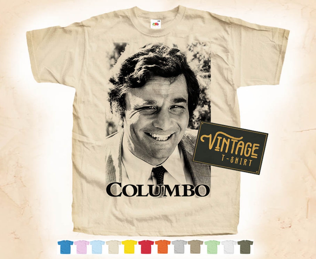 Estampado en negro: CAMISETA Columbo V1, camiseta, póster Vintage ...