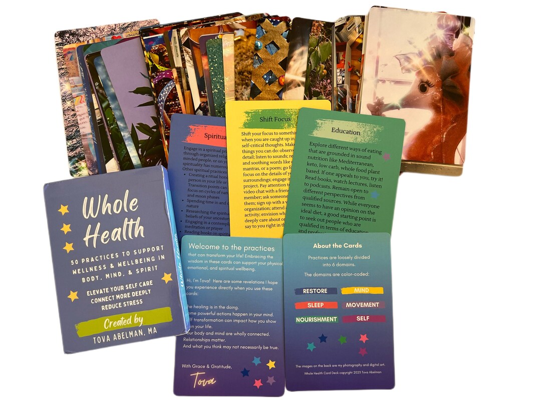 Whole Health Card Deck: 50 Practices to Support Wellness & Wellbeing in ...