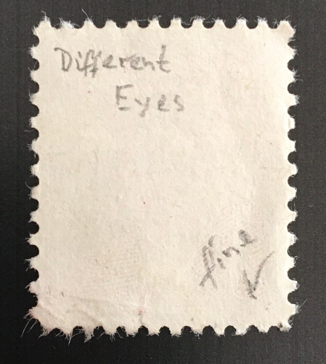 Stamp THEODORE ROOSEVELT 6c 1955-11-18 With Two Different Eye Colors ...