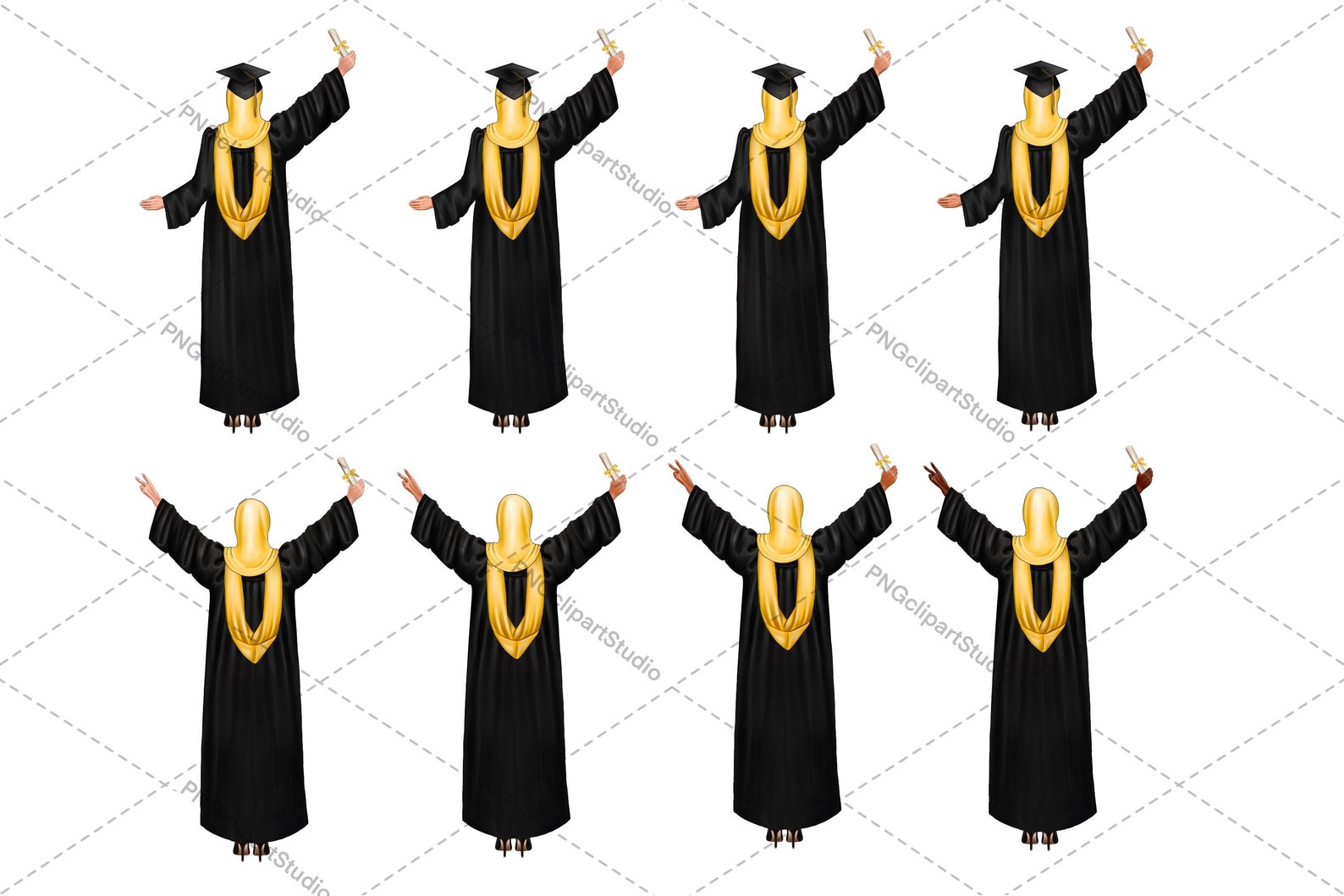 Graduation Clipart, Graduation Students, Graduate Planner Stickers ...