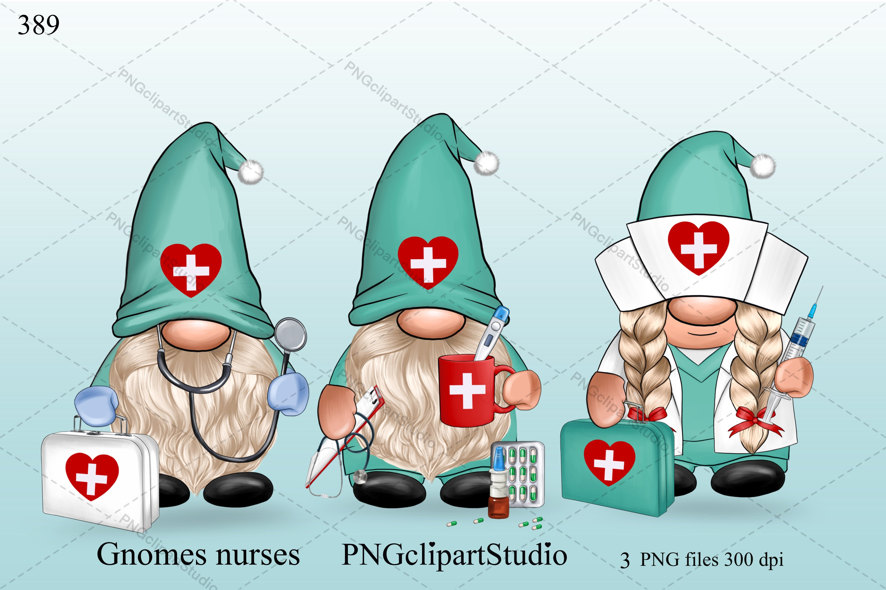Nurse Gnomes Png Sublimation Design Download, Nursing Png, Nurse Png ...