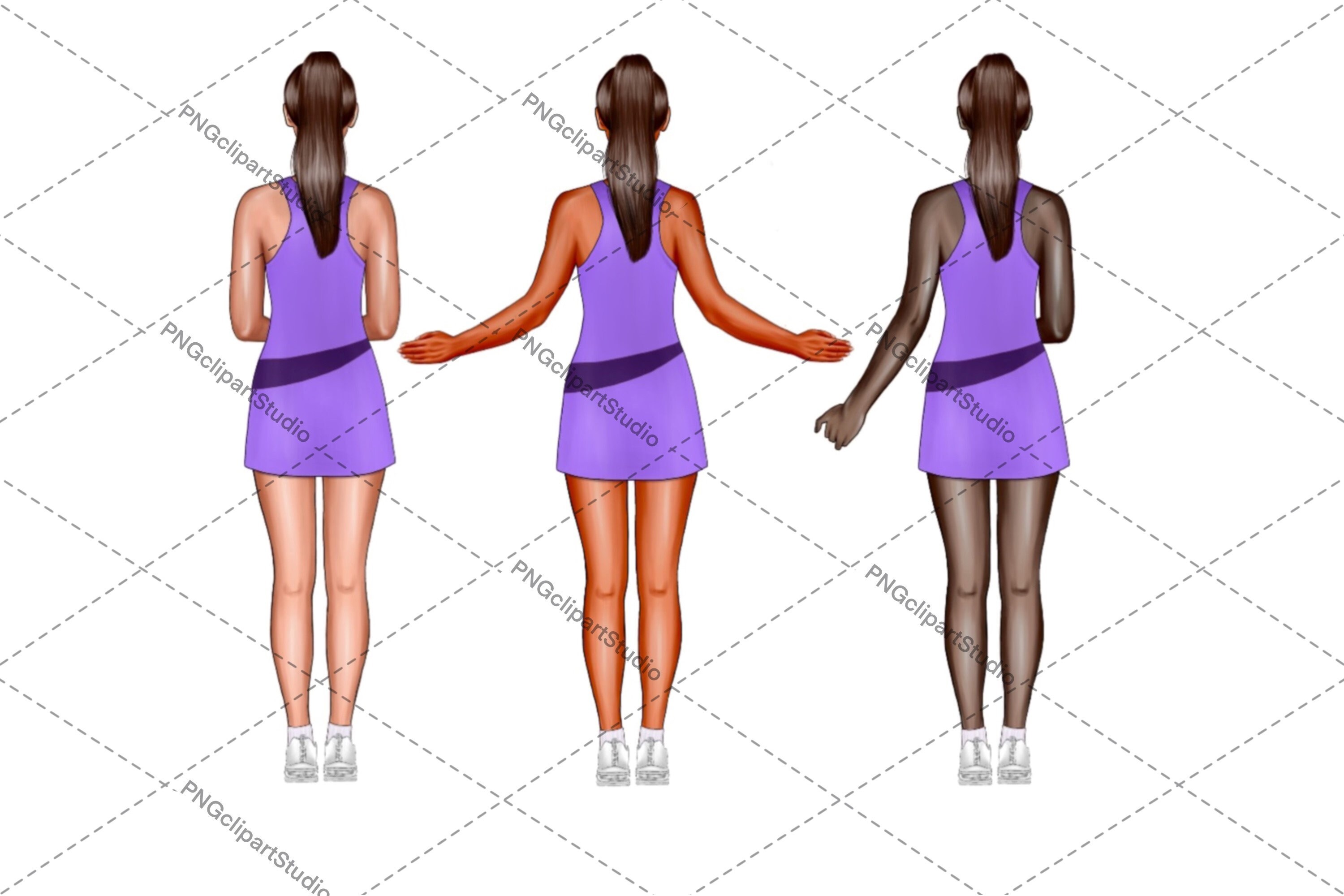 Netball, Sport Best Friend, Custom Clipart, Custom Dress - Etsy