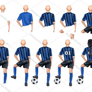 Soccer Clipart, Football Clip Art, DIY Clipart - Etsy