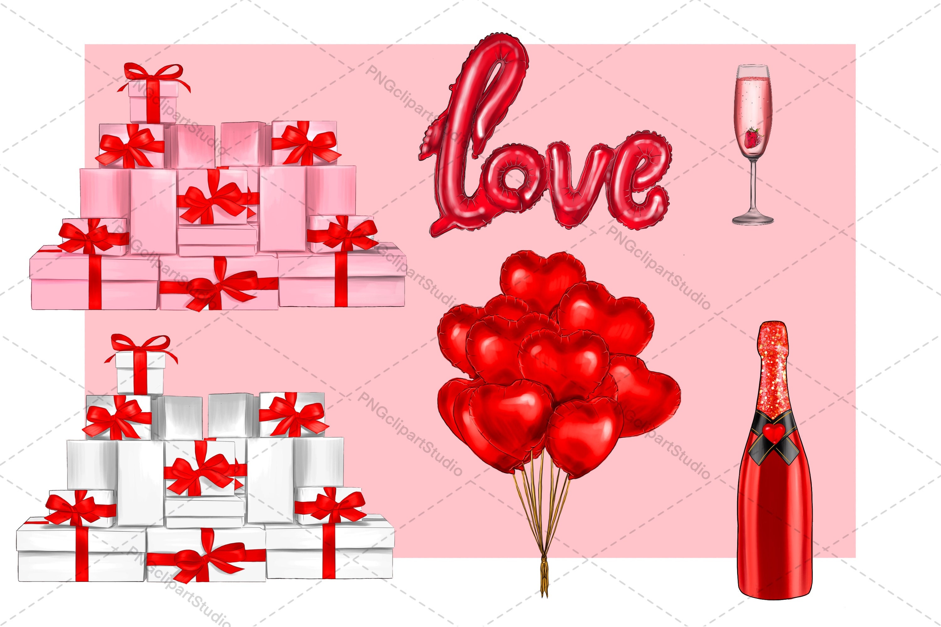 Valentines Day Clipart, Fashion Illustration, Love Couple Clip Art ...