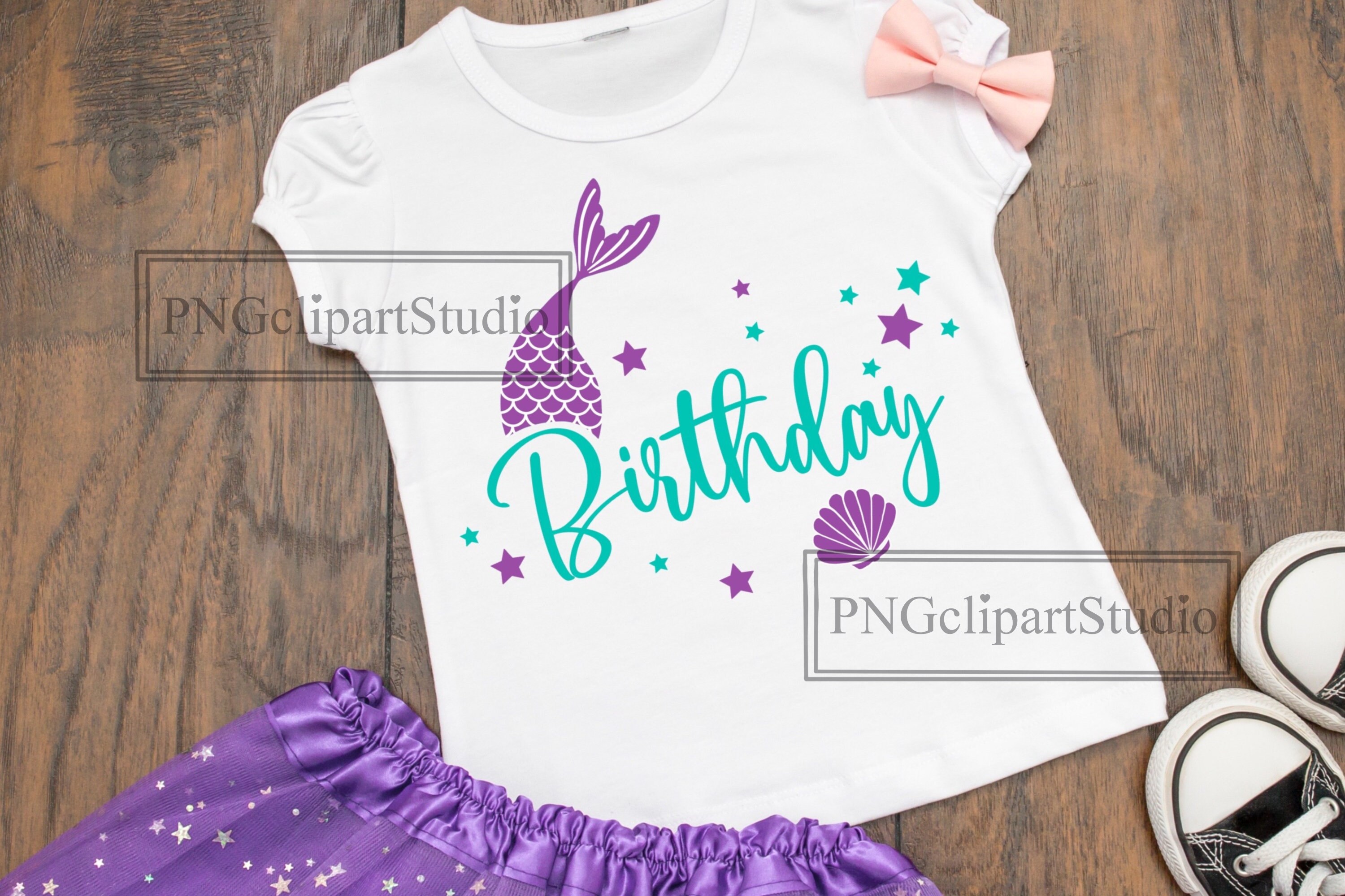 Birthday Mermaid SVG Pack, Number 0-9 - Etsy