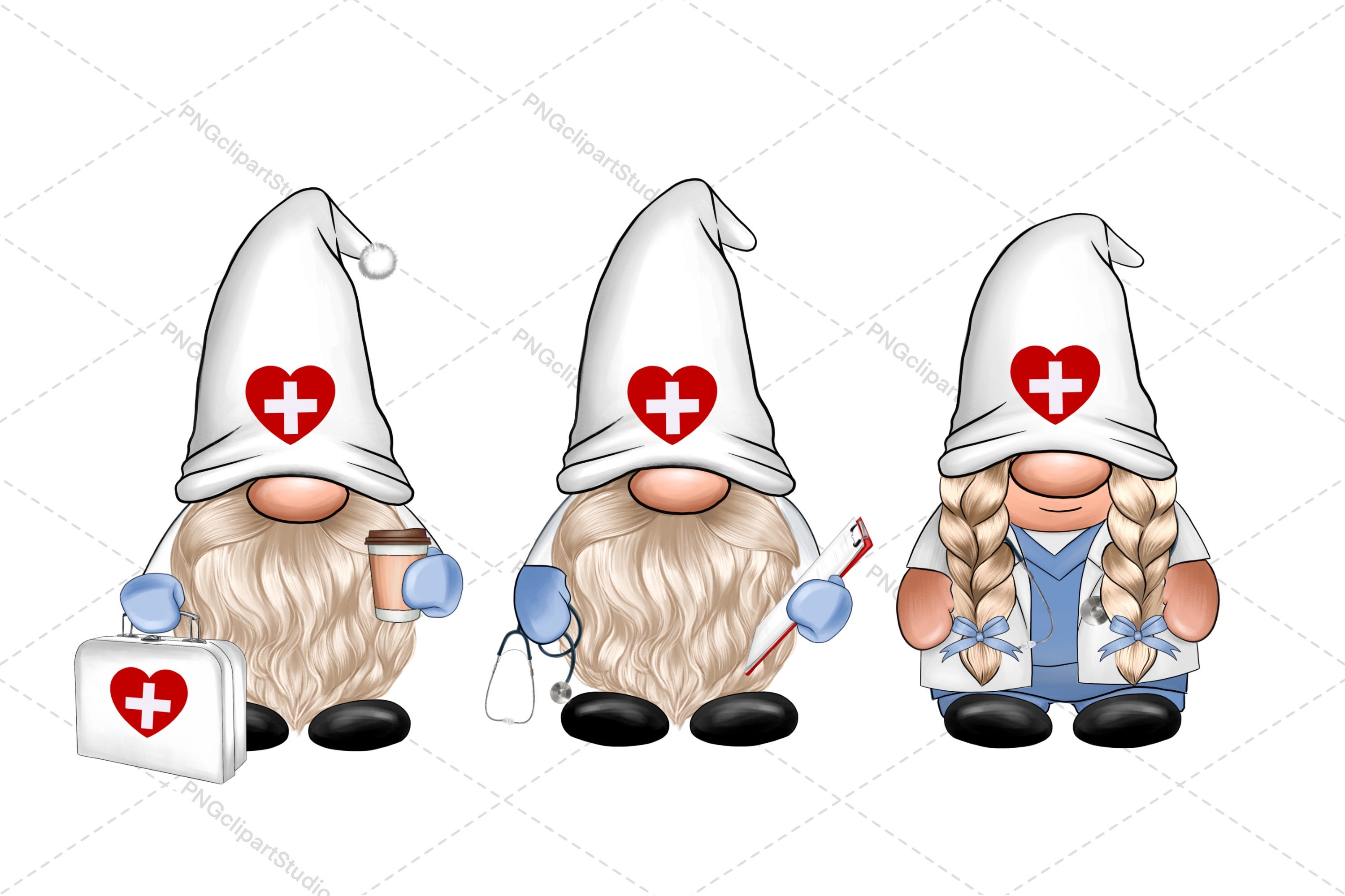Medical Gnomes Gnome Nurse Nurse Gnome Png Nurse - Etsy
