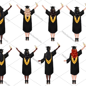 Graduation Clipart, Graduation Students, Graduate Planner Stickers ...