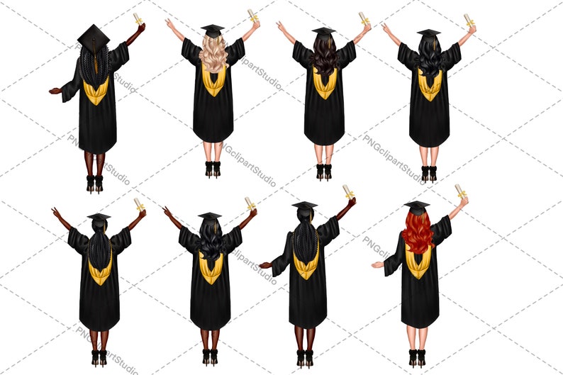 Graduation Clipart, Graduation Students, Graduate Planner Stickers ...