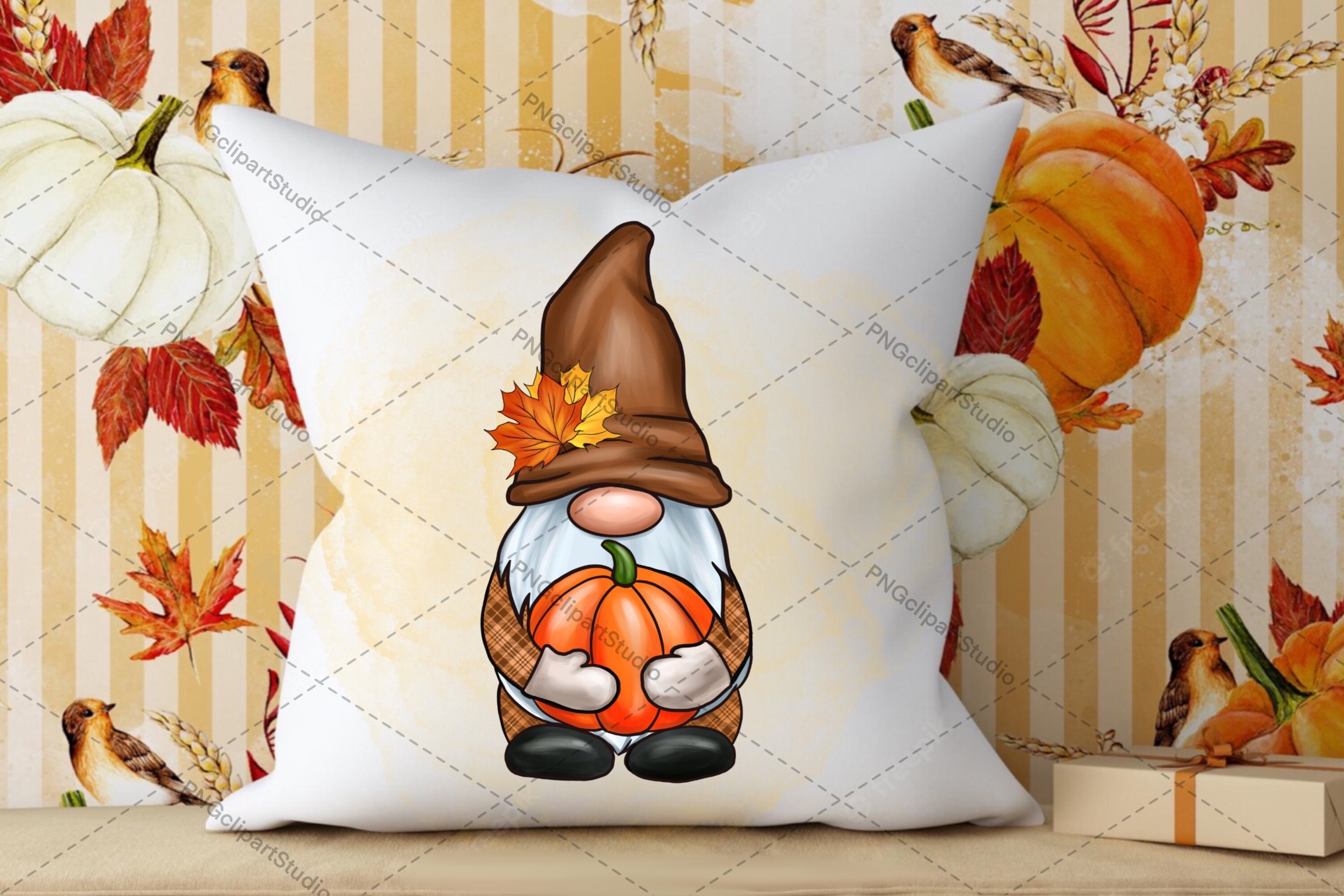 Fall Autumn Gnomes, Gnome Clipart Png - Etsy