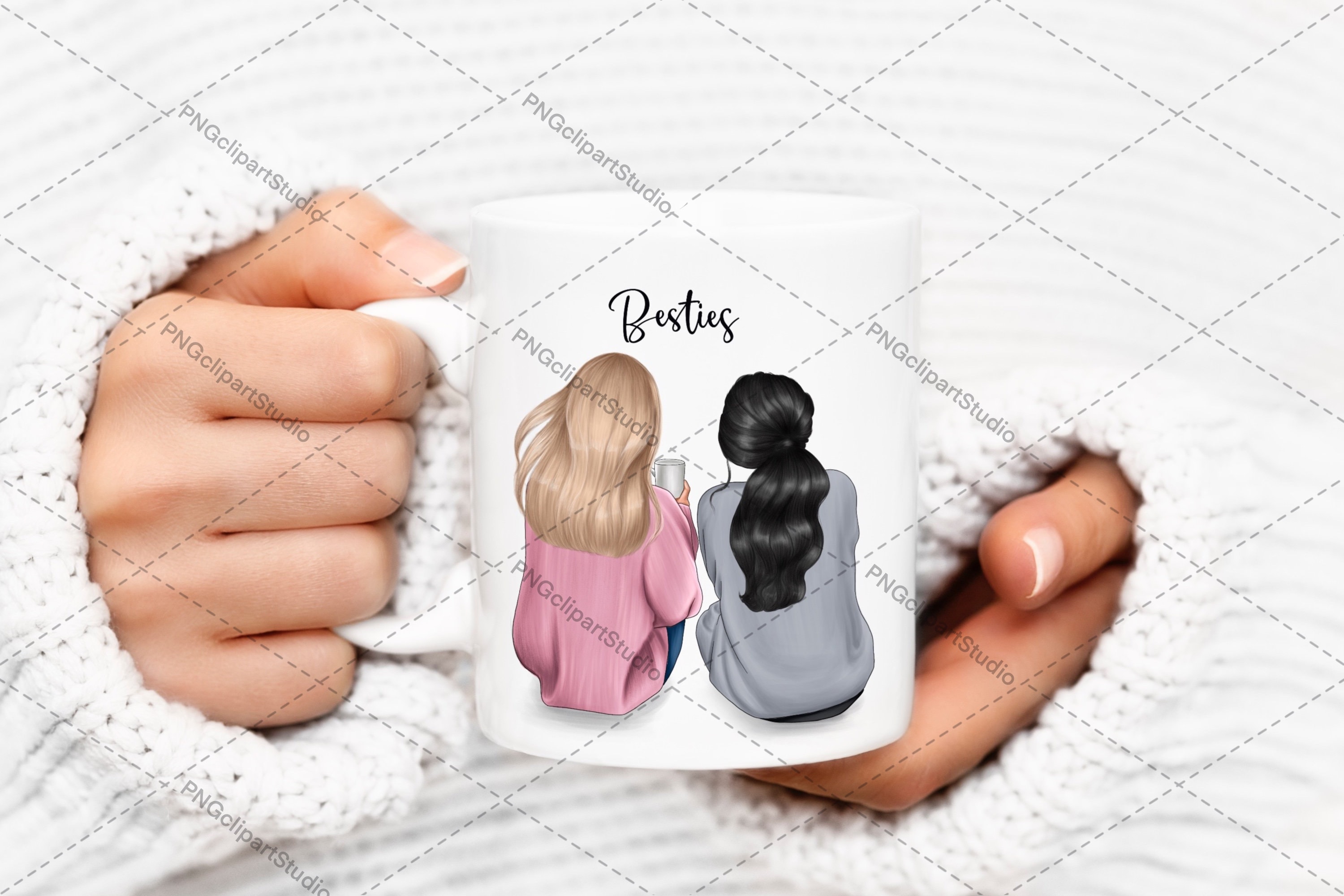 Best Friend Clipart, Besties Clipart, BFF Clipart - Etsy