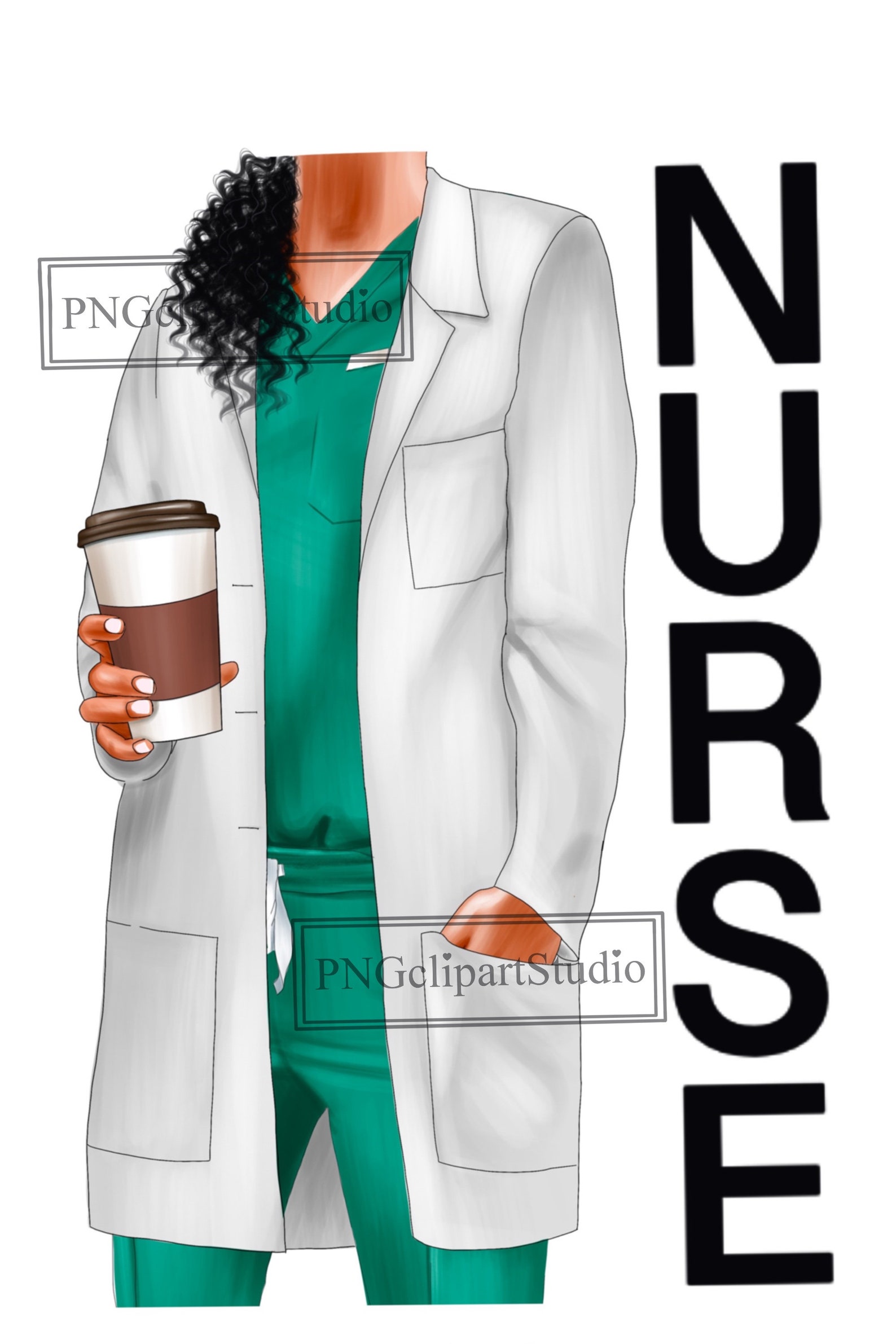 Nurse Clipart Doctor Clipart. - Etsy