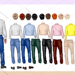 People Clipart, All Ages, Custom Character, Big Family PNG - Etsy