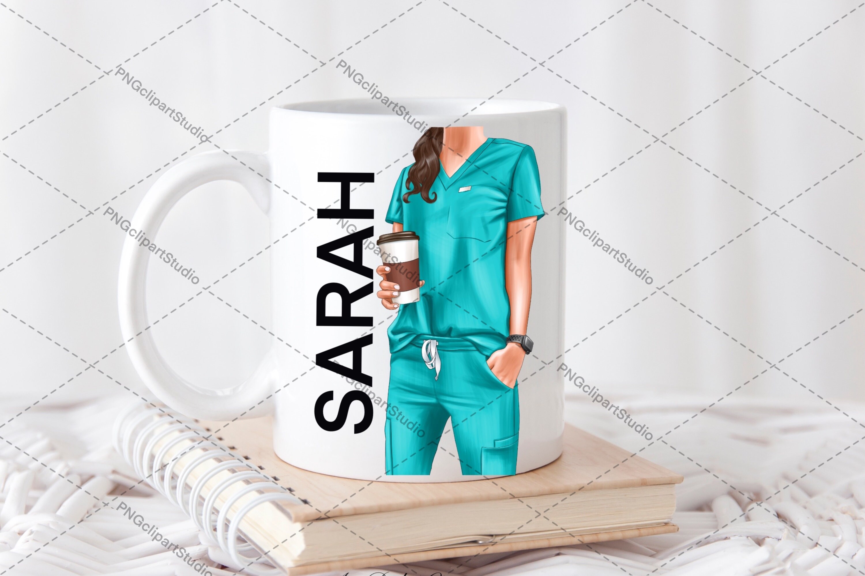 Nurse Clipart Without Stethoscope, Nurse Doctor Clipart, Black Woman ...