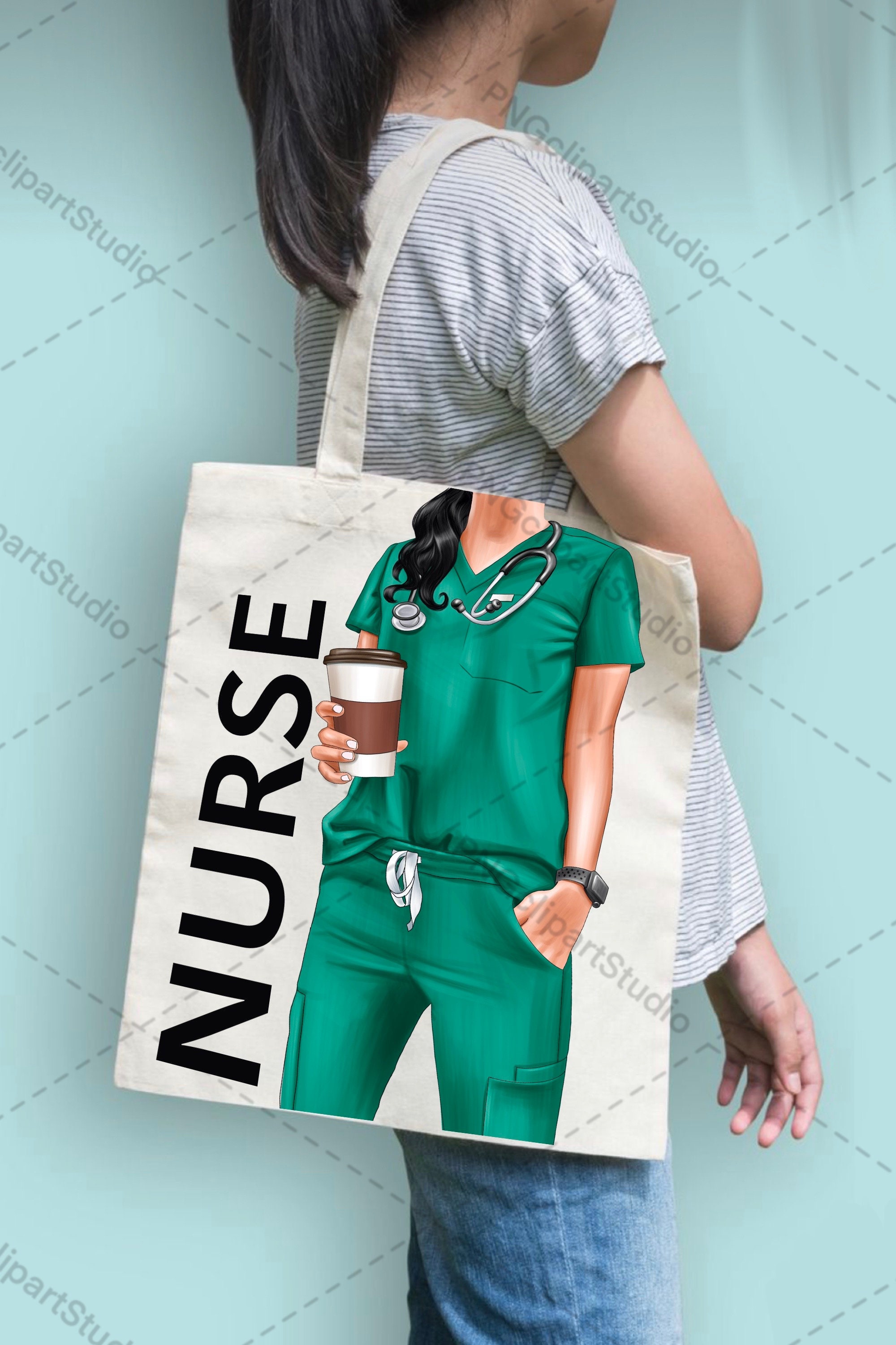 NURSE GRAPHICS Png, Nurses Gift Pictures, Nurse Png Bundle, Doctor ...