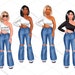 Denim Girl Clipart, Denim Clipart, Jeans Girl Clipart African American ...
