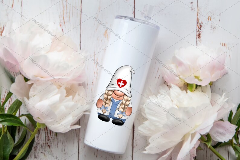 Medical Gnomes Gnome Nurse Nurse Gnome Png Nurse - Etsy